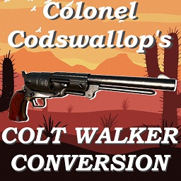 Colt Walker Conversion | Thunderstore - The H3VR Mod Database