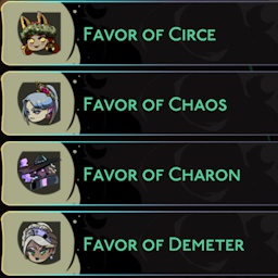 FavorOfTheGods | Thunderstore - The Hades 2 Mod Database