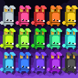 Bullet Alt Reskin Rabbit Recolors | Thunderstore - The Enter the ...