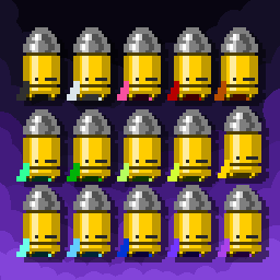 Bullet Reskin Brilliant Bullet | Thunderstore - The Enter the Gungeon ...