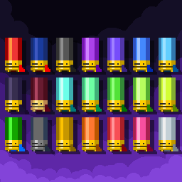 Bullet Reskin Snazzy Shells | Thunderstore - The Enter the Gungeon Mod ...