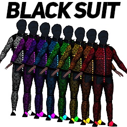 BLACK SUIT GLOW PACK | Thunderstore - The Boneworks Mod Database