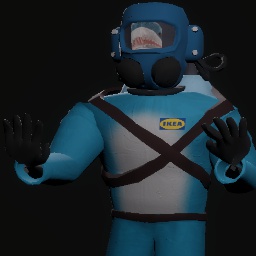 Blahaj Suit | Thunderstore - The Lethal Company Mod Database
