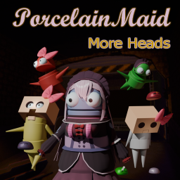 PorcelainMaid MoreHead | Thunderstore - The R.E.P.O. Mod Database