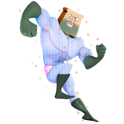 Washed Up Toast Man | Thunderstore - The Nickelodeon All-Star Brawl Mod ...