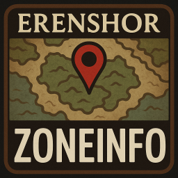 Erenshor ZoneInfo | Thunderstore - The Erenshor Mod Database