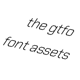 InGameFontAssetBundle | Thunderstore - The GTFO Mod Database
