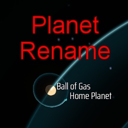 DSP Planet Rename | Thunderstore - The Dyson Sphere Program Mod Database