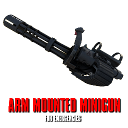 Arm Mounted Minigun | Thunderstore - The H3VR Mod Database