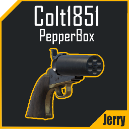 Colt1851 PepperBox version history | Thunderstore - The H3VR Mod Database