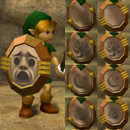 Mirror Shield Emblems | Thunderstore - The Zelda 64: Recompiled Mod Database