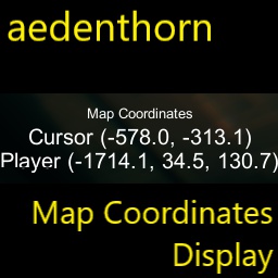 aedenthorn MapCoordinatesDisplay | Thunderstore - The Valheim Mod Database