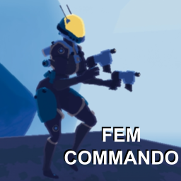 Fem Commando | Thunderstore - The Risk of Rain 2 Mod Database