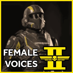 Helldivers FemaleVoices | Thunderstore - The H3VR Mod Database