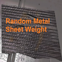 Random Metal Sheet Weight | Thunderstore - The Lethal Company Mod Database