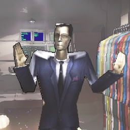 GMan from Half Life 1 3D Model | Thunderstore - The Lethal Company Mod ...
