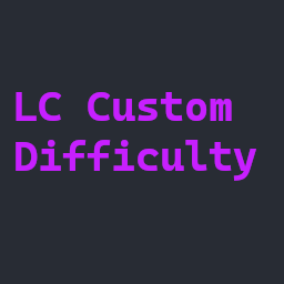 LCCustomDifficulty | Thunderstore - The Lethal Company Mod Database
