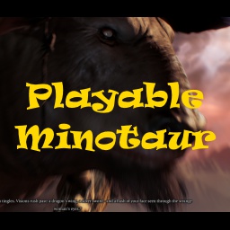 Playable Minotaur | Thunderstore - The Baldur's Gate 3 Mod Database