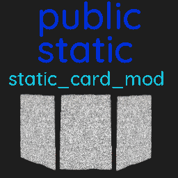 Static Card Mod | Thunderstore - The Inscryption Mod Database