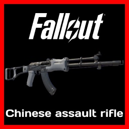 Chinese Assault Rifle Fallout | Thunderstore - The H3VR Mod Database