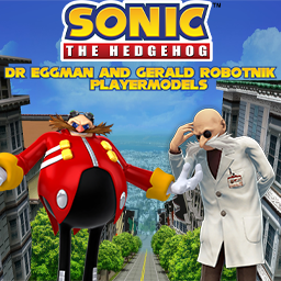 Dr Eggman and Gerald Robotnik Playermodels | Thunderstore - The Lethal ...