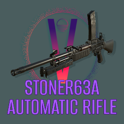 Stoner63A AutomaticRifle | Thunderstore - The H3VR Mod Database
