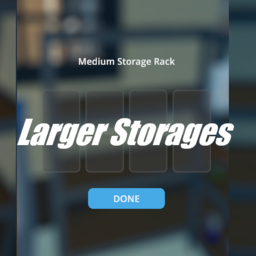LargerStorages | Thunderstore - The Schedule I Mod Database