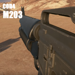 COD4 M203 | Thunderstore - The H3VR Mod Database
