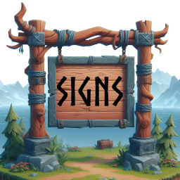 Signs | Thunderstore - The Valheim Mod Database