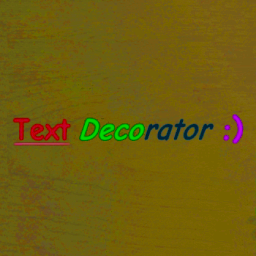 TextDecorator | Thunderstore - The Schedule I Mod Database