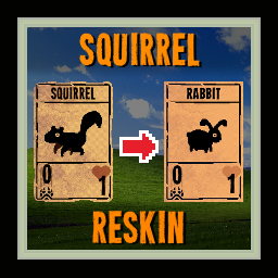 Squirrel Reskin | Thunderstore - The Inscryption Mod Database